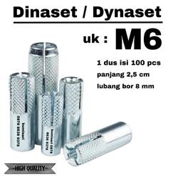 Jual DINASET M8 DYNASET DROP IN ANCHOR M8 - PER DUS ISI 100 PCS ...