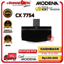 Jual Modena Cooker Hood Chimney CX 7915 GXBK / CX7915GXBK - Jakarta ...