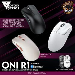 Jual Vortex Series ONI R1 Lightweight Triple Mode Wireless Gaming Mouse ...