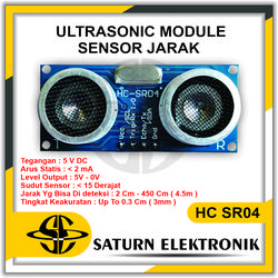 Jual HC-SR04 Sensor Ultrasonik / Ultrasonic PING - Jakarta Barat ...