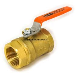 Jual Gate valve Kuningan 1 Inch KITZ ORIGINAL ASLI Kran Sambungan Pipa Air Drat Stop Kran - Kota ...