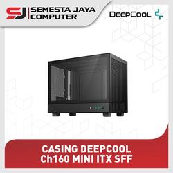 Promo DEEPCOOL CH160 BLACK MINI ITX SFF PC CASE CASING GAMING CHASSIS ...