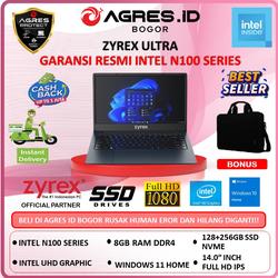 Promo LAPTOP ZYREX ULTRA N100 8GB 128GB 256GB W11 14.0 INCH Cicil 0% 3x ...