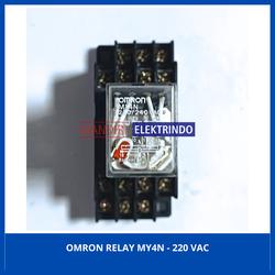 Jual OMRON RELAY MY4N - 220 VAC - RELAY + SOCKET - Jakarta Pusat - Mandiri Elektrindo | Tokopedia