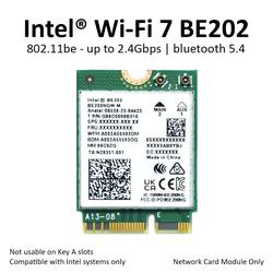 Jual Intel WiFi 7 BE200 Wireless Card Bluetooth 5 BE M.2 NGFF BE200NGW - Kota Tangerang - Plushy ...