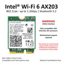 Jual Intel WiFi 6 AX201 Wireless Card Bluetooth 5 AX M.2 NGFF AX201NGW ...