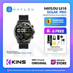 Promo Haylou Solar Pro LS18 Smartwatch Canggih dengan fitur AOD ip68 ...