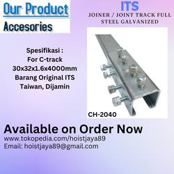 Jual Joint C-track Coupler Sambungan C-Track Kabel Trolley 30 x 32 mm ...