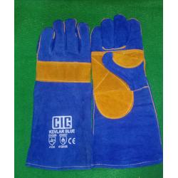 Jual Sarung Tangan Safety /Sarung Tangan Las / CIG Kevlar blue ...