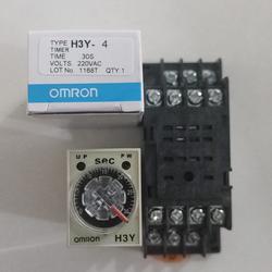 Jual MINI Timer Omron H3Y-2 / H3Y2 Delay Timer Relay 5S 30S 60S + socket - 60S - socket ...