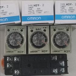 Jual MINI Timer Omron H3Y-2 / H3Y2 Delay Timer Relay 5S 30S 60S + socket - 60S - 30s - Jakarta ...