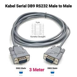 Jual Kabel Serial DB9 (RS232) Male to Female pin 9 panjang 1.2m ...