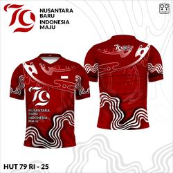 Jual Jersey HUT RI 79 2024 Jersey 17 Agustus Kaos 17 Agustus Kemerdekaan V2 - Putih, Size 0 ...