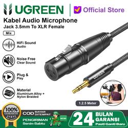 Jual UGREEN Kabel XLR Microphone Female to Aux 3.5mm Male 20763 - 5 METER - Jakarta Pusat ...