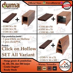 Jual WPC Duma Click on Hollow 3m 4m - ALL VARIANT - Para COH 34 50 75 ...