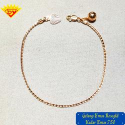 Jual Gelang Rantai Emas Kadar Emas 750 - Jakarta Pusat - TOKO MAS DYNA ...