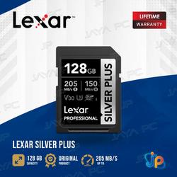 Promo Lexar Professional Silver Plus SDXC UHS-I V30 128GB - Memory Card ...