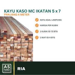 Jual Kayu Kaso 5 x 7 Standard (1 Ikat isi 4 Batang) - Kota Tangerang ...