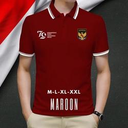 Jual POLO SHIRT BAJU KAOS JERSEY BOLA TIMNAS HUT RI KEMERDEKAAN REPUBLIK INDONESIA 79 HOME AWAY ...