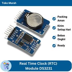 Jual RTC DS3231 Real Time Clock I2C Arduino Uno Mega + Battery Module - Kab. Bantul - CNC STORE ...