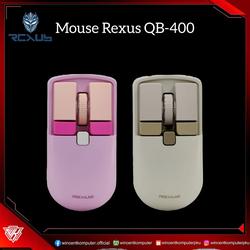 Promo Rexus QB400 Mouse Office Wireless Bluetooth QB 400 - Lilac ...