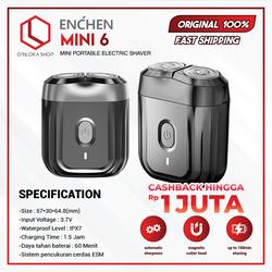 Jual ENCHEN Mini 6 Shaver Alat Cukur Jenggot Elektrik Waterproof ...