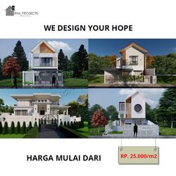 Jual Desain Rumah - Gambar View Renderd 3D - Kab. Bandung - Rim ...
