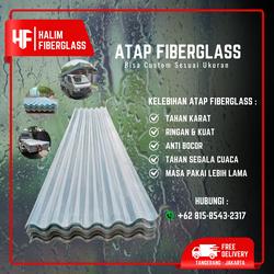 Jual Atap fiber bening ,atap fiber gudang,atap fiberglass, Atap ...