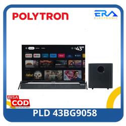 Promo POLYTRON Smart Cinemax Google TV 43 inch PLD 43RG9059 Cicil 0% 3x ...