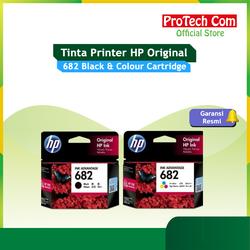 Jual Tinta Printer HP Original 682 Hitam Black Cartridge Combo 2 Pack ...