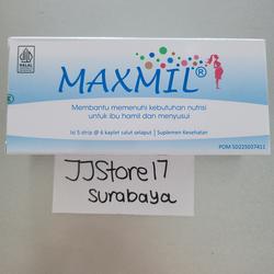 Jual MAXMIL BOX ISI 30 TABLET - Kaplet vitamin kehamilan dan menyusui ...