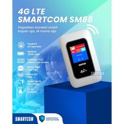 Promo Modem Mifi Wifi SMARTCOM SM88 Unlock All Operator 4G 2100mAh ...