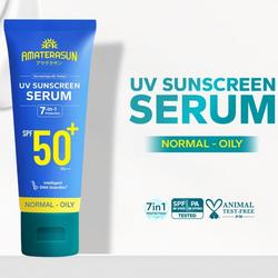 Promo Amaterasun [REAL SPF Certified] UV Sunscreen Serum SPF 50+ PA++ - Single - - Amaterasun ...