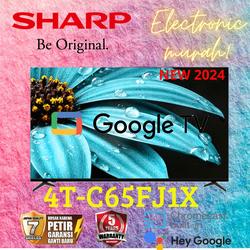 Promo Sharp Google TV 4T-C65FJ1X 4K Frameless 65 Inch Cicil 0% 3x ...