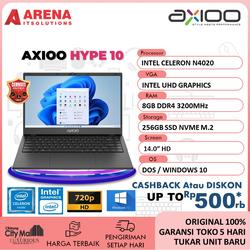 Promo LAPTOP AXIOO HYPE 10 | N4020 8GB 256GB Windows 10 Pro - Normal ...