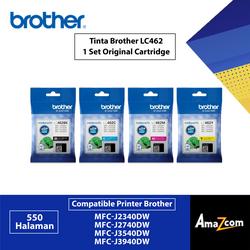 Jual Brother Ink LC-462 BK C M Y for MFC-J3540DW Tinta LC462 Original ...