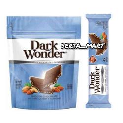 Jual Dark Wonder Cokelat Almond 56gr - Dark Wonder Chocolate Bar 4 x ...