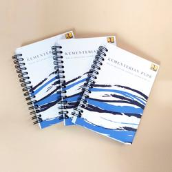 Jual Cetak Notes Custom Notebook A6 Block Note Polos Spiral 100 Halaman ...