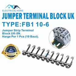 Jual Jumper Terminal Block UK2.5N & UK3N EWIG Type FB1 10-5. - Kota ...
