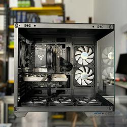 Promo Casing PC CUBE GAMING KNOMA WHITE - ATX Gaming Case - Tempered ...