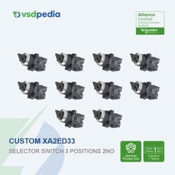Promo Schneider Electric Selector Switch XA2 22mm 3 Posisi 2NO XA2ED33 ...