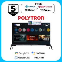 Promo POLYTRON Smart Android TV 32 inch PLD 32AG5759 Cicil 0% 3x - Kab ...