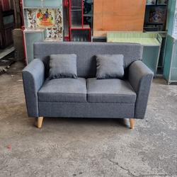 Jual Sofa living 2 seater minimalis modern model sofa industrial retro ...
