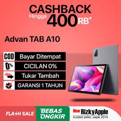 Promo ADVAN TAB A10 Wifi 4GB/64GB 10.1”IPS Screen Tablet Android 14 ...