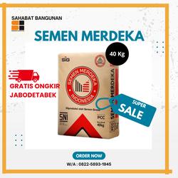 Jual Semen Merdeka 40kg 1 DO 200 zak - DENGAN BONGKAR - Jakarta Timur ...