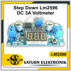 Promo [CNC] LM2596 DC-DC ADJUSTABLE STEP DOWN 4-40V to 1.3-37V LED VOLTMETER - Kota Bandung ...