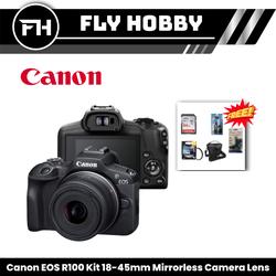 Jual Canon EOS R100 Kit 18-45mm IS STM - R 100 18-45 mm Mirrorless ...