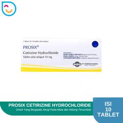 Jual Prosix 10 Mg 10 Tablet - Obat Rhinitis dan Gatal Alergi - Jakarta Pusat - Menteng Farma ...