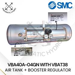 Jual BOOSTER PNEUMATIC REGULATOR SMC VBA40A-04GN WITH AIR TANK VBAT38 - Jakarta Barat - Aero ...