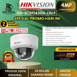 Jual DS-2CD1143G2-LIU - HIKVISION IP CAMERA 4MP DOME DUAL LIGHT AUDIO - Jakarta Barat - Maxpro ...